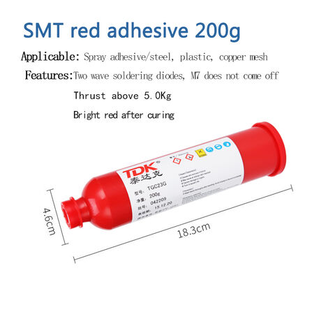 Smt Patch With Red Adhesive, Steel Plastic Mesh, Copper Mesh, Scraping ...