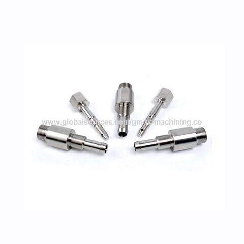Precision Cnc Swiss Turned Machined Connectors Stainless Steel ...