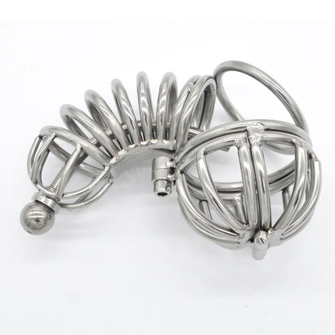 Buy Wholesale China Fully Restraint Male Stainless Steel Chastity ...