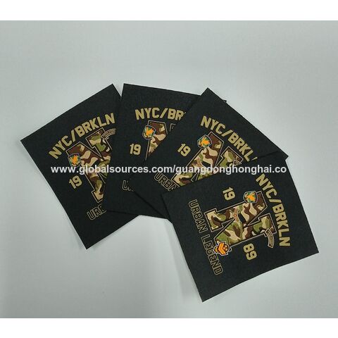 Buy Wholesale China Wholesale Camo Pattern Silicone Printed Woven Label ...