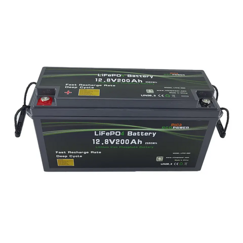 Buy Wholesale China Rechargeable Deep Cycle 12v 200ah Lifepo4 Lithium Ion 2560wh Battery Solar ...
