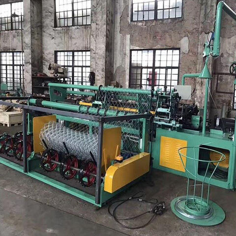 Buy China Wholesale Fence Machine Making Chain Link Fence Mesh Making ...