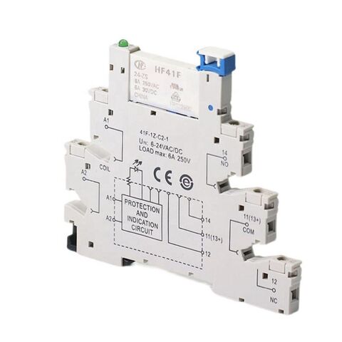Electromagnetic Utra-thin Slim Relays With Led 6a 12v 5v 24v Relay ...