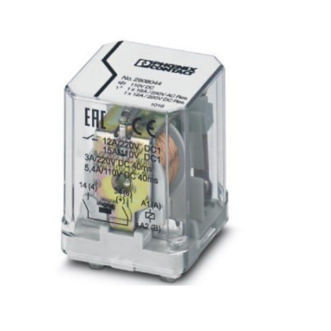 Brand New Original Imported Phoenix Germany Rel-pr1-110dc/1/mb Relay ...