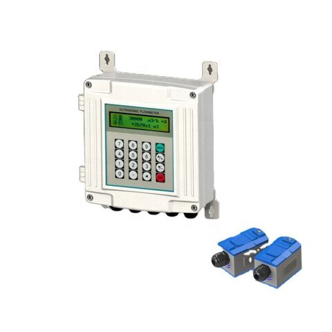 Kaifeng Pvc Pipe Lcd Display Liquid Water Flow Meter Clamp On ...