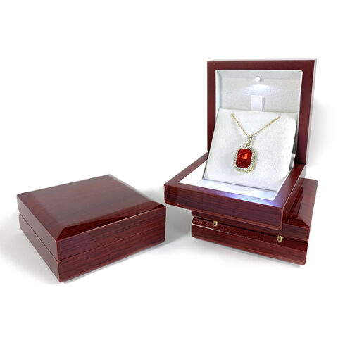 Buy Wholesale China Luxury Factory Wholesale Custom Led Wooden Jewelry ...