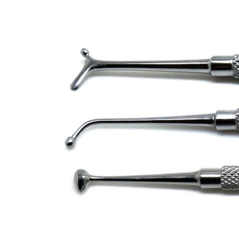 Dental 3 Pcs Dental Ball Burnisher Double Ended Amalgam Composite ...