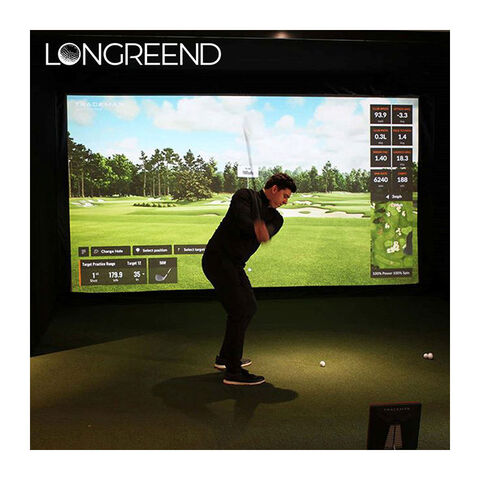 Longreend Bravo Indoor Golf Simulator Home Golf Equipment, Fully ...