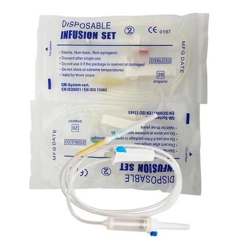 Buy Wholesale China Disposable Sterile Transfusion Iv Infusion Set With ...