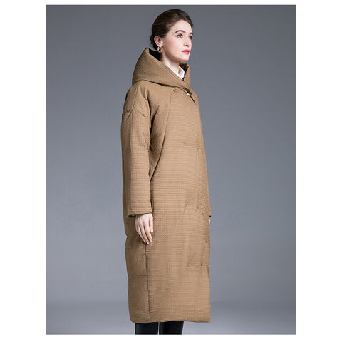 Buy Wholesale China Mu European And American Cocoon Type Knee Long Down ...