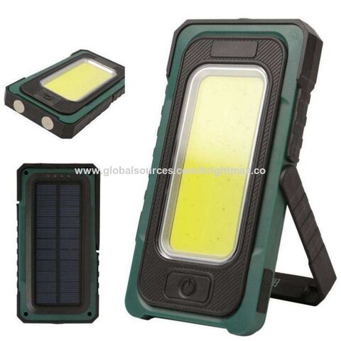 Buy Wholesale China Solar-powered 10w Cob Rechargeable Work Light With ...