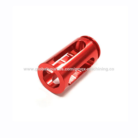 Custom Cnc Machining Service Aluminum Red Anodized Parts Cnc Machined ...