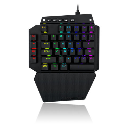 E-yooso K700 Teclado One-handed Rgb Mechanical Gaming Keyboard Type-c ...