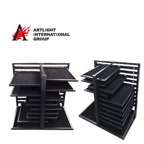 Large Size Metal Sliding Granite Stone Tile Slab Or Slate Display Stand ...