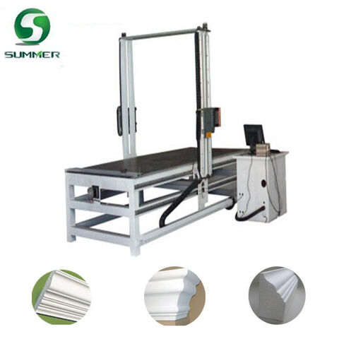 Cnc Wire Cutting Machine For Rockwool And Pir And Foam, 4 Axis Hot Wire ...