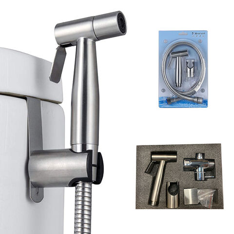 Buy China Wholesale Turkish Bathroom Brushed Nickel Shattaf Bidet De ...