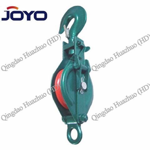 Buy Wholesale China Pulley Block With Hook Open Type Single Wheel ...