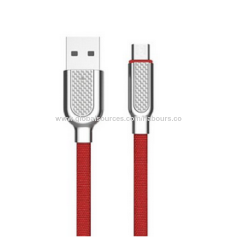 Buy Wholesale China Woven Braided Surface Usb Data Cable Android Phone ...