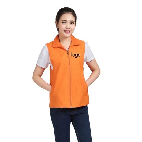 Oem Wholesale Custom Ad Uniform Jacket Women's Vests & Waistcoats ...