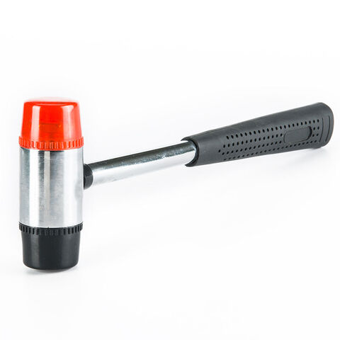 Rubber And Nylon Hammer Wooden Handle Double Face Hammer Two Way Mallet ...