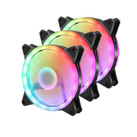 Buy Wholesale China Oem Custom Dual Ring 120mm Argb Mute Computer ...