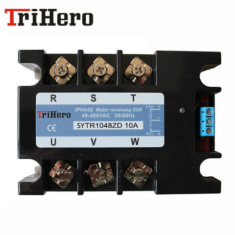 Dc Input 3-32v Three Phase Output 10a Solid State Relay Motor Control ...