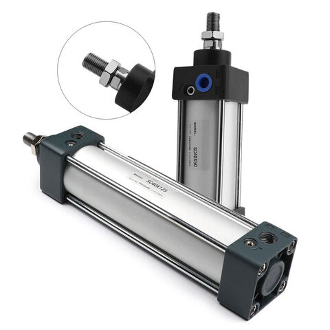 Sc63x25 Stroke Single Rod Double Action Pneumatic Air Cylinder ...