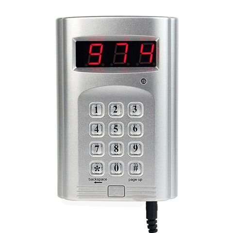 999 Channel Wireless Keyboard Call Button Transmitter For Display ...