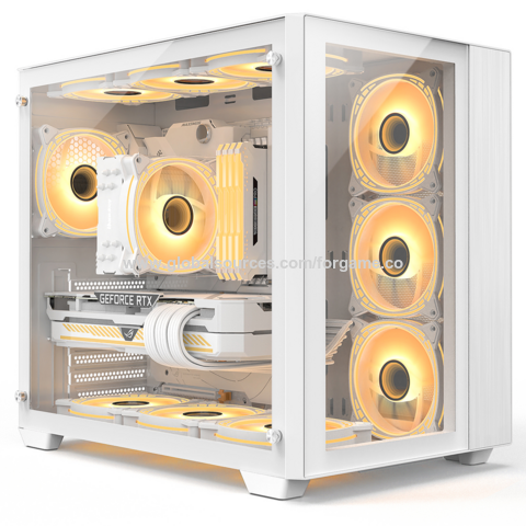 Buy Wholesale China Sea View Tempered Glass Pc Caces Vertical Gpu ...