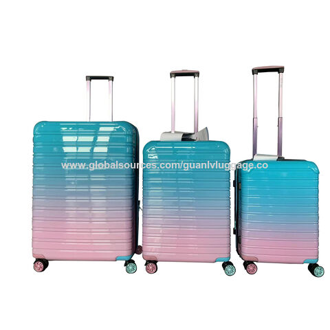 Buy Wholesale China Manufacturer Gradient Color Hard Luggage Suitcase ...