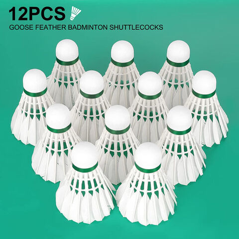 Bulk Buy China Wholesale Natural Duck Badminton Feather Shuttlecock ...