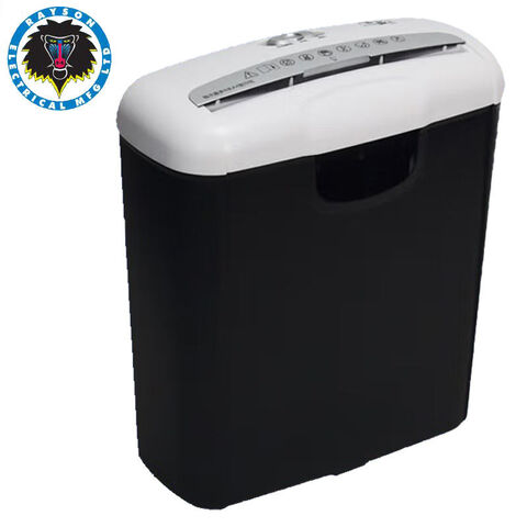 Small Shredder Office Automatic Mini Strip Paper Document 2 Level ...