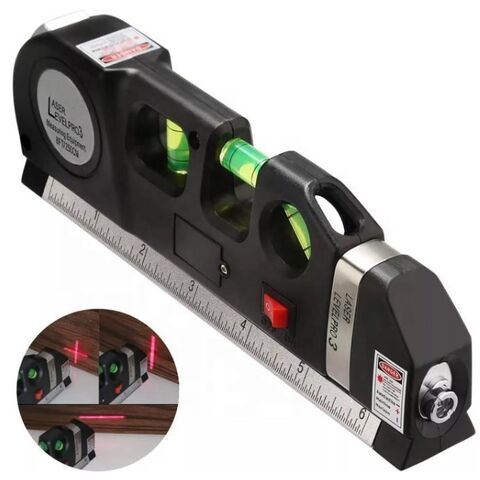 Xjp Tools Multipurpose Laser Level Line Rulers Roller 5.5m Tape Measure ...