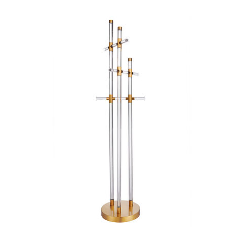 Buy Wholesale China Modern Acrylic Coat Rack Clothes Hanger Standing ...
