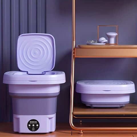 Buy Wholesale China 8l Automatic Portable Foldable Mini Washing Machine ...
