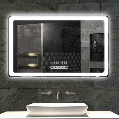 Wholesale Led Bathroom Smart Mirror Android Touch Screen Bath Mirror ...