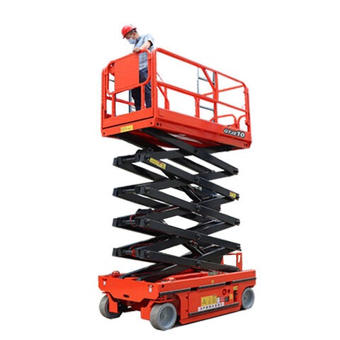 Battery Powered 220v Work Platform Lift Machines Scissor Lift Platform ...