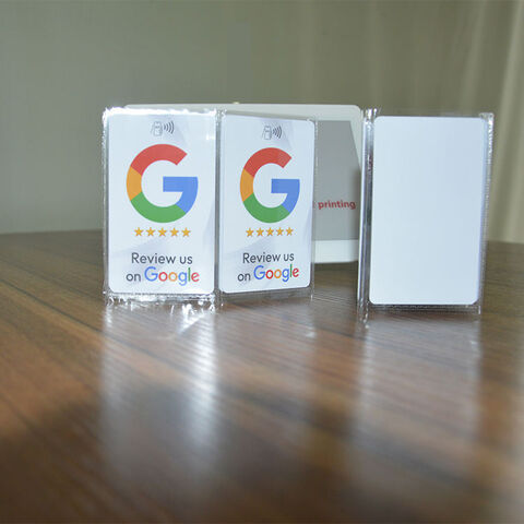 Buy Wholesale China Custom Printing Google Reviews Pop Up Nfc Card Google Review Card Nfc ...