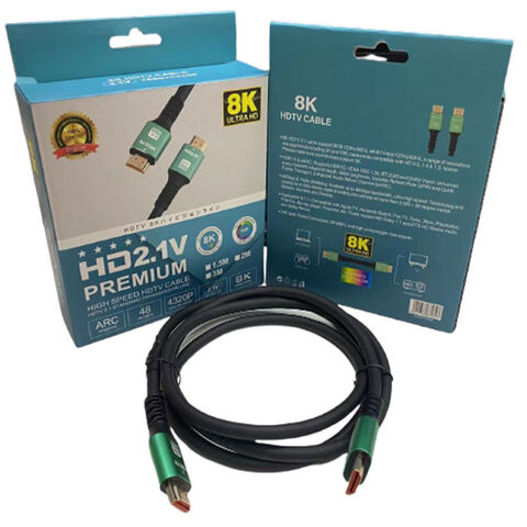 Hdtv Cable 8k 48gpbs 8k60hz Hd Resolution 7680*4320 Hdtv 2.1 Cable 1.5m ...