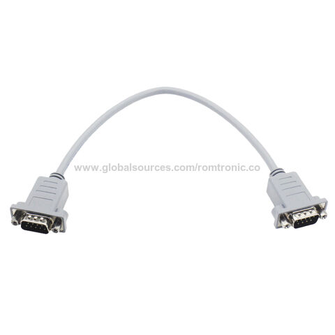 Buy Wholesale China Db9m To Db9m Grey 0.35m W/ Nut & Cable D Sub at USD ...