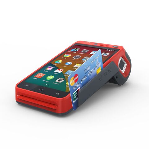 Eft-pos Nfc Mobile Handheld System Gprs Pos Terminal Android 7.0 With ...