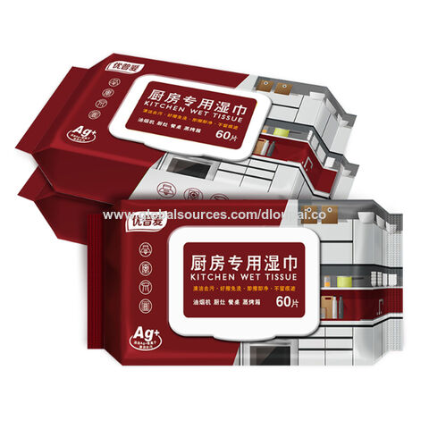 Disposable Kitchen Wipes Nonwoven Cleaning Restaurant Wet Wipes House ...