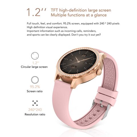 Buy Wholesale China Zwear 1.2 Inch Small Screen Smart Watch Oem Z106 ...