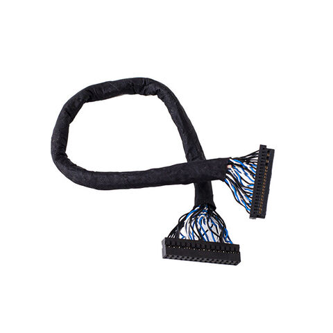 Custom Lcd Lvds 10 20 40 41 Pin Cable Utp Lg Lvds Cable Lcd Tv Assembly For Laptop 40 Lcd Panel ...