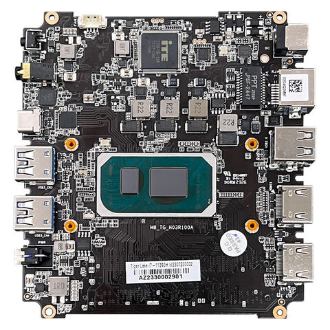 Topc I7-11390h On-board Cpu Kit Ddr4 Memory Desktop Computer ...