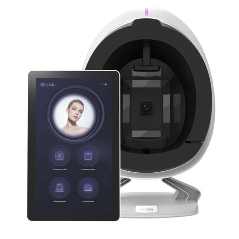 2023 Portable 3d Ai Mirror Skin Analyzer 8 Spectral Imaging Facial Skin ...