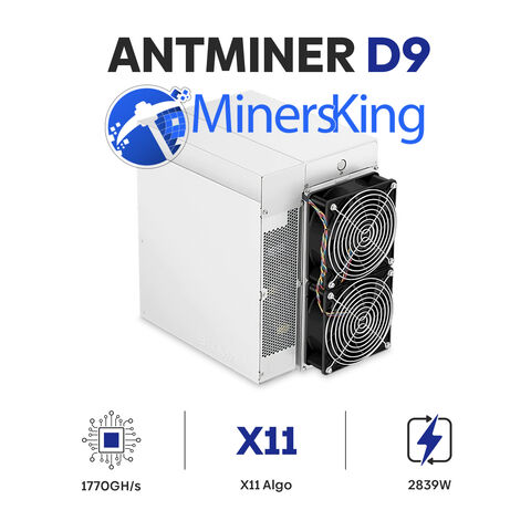 Buy Wholesale China Antminer D9-1770g Bitmain Mining X11 Algorithm With ...