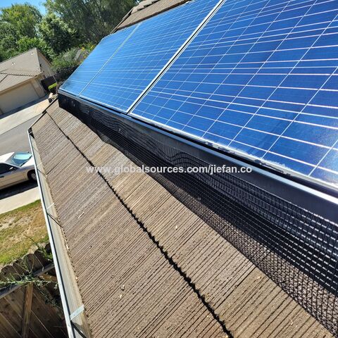 Factory Direct High Quality China Wholesale Solar Bird Mesh Black ...