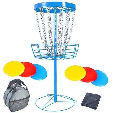 Buy Wholesale China Double Chain Practice Portable Disc Golf Target ...