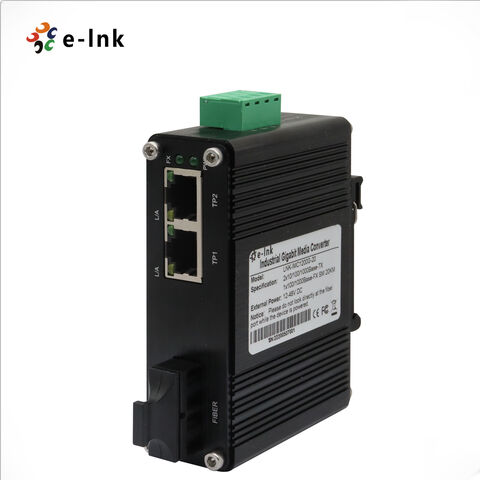 Buy Wholesale China Mini Industrial 2-port 10/100/1000base-tx To 1000base-x Media Converter ...